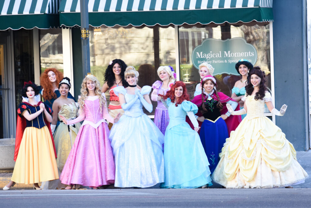 Character Events – Magical Moments – Princess Superhero Parties Colorado